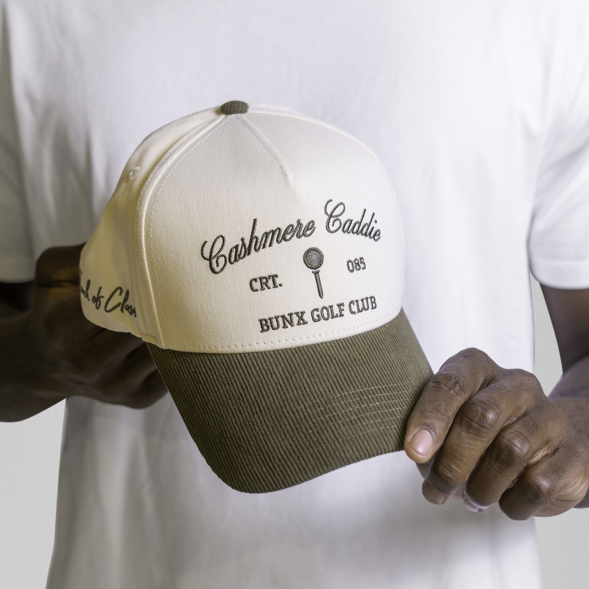 Cashmere Caddie Golf Hat | 5-Panel Cotton Snapback – BUNX golf gear ...